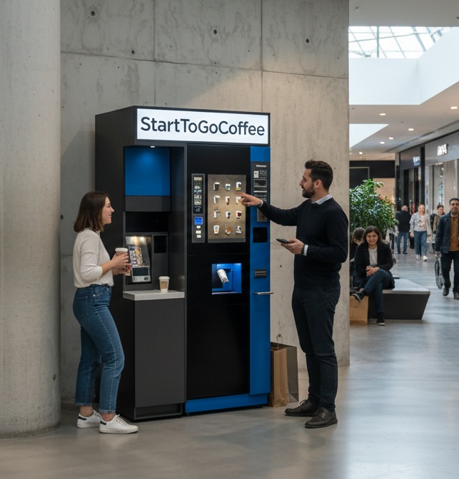 StartToGoCoffee — Premium Self-Service Coffee Stations